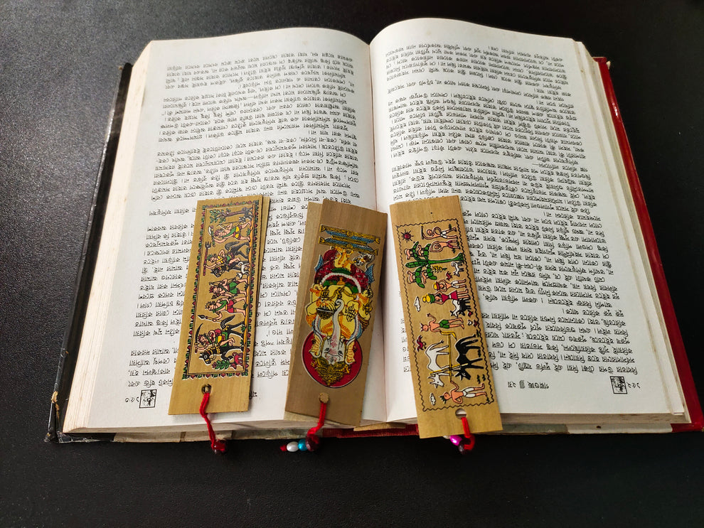Patachitra Bookmark - Unique and Colorful Way to Keep Your Place in a ...