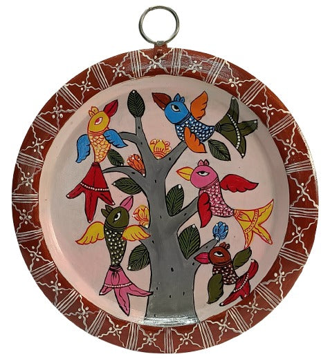 Authentic Pattachitra Craft Wall Decor on Aluminium Plate - Mukherjee ...